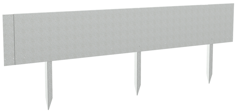 390mm Galvabond Steel Garden Edging - ShapeScaper
